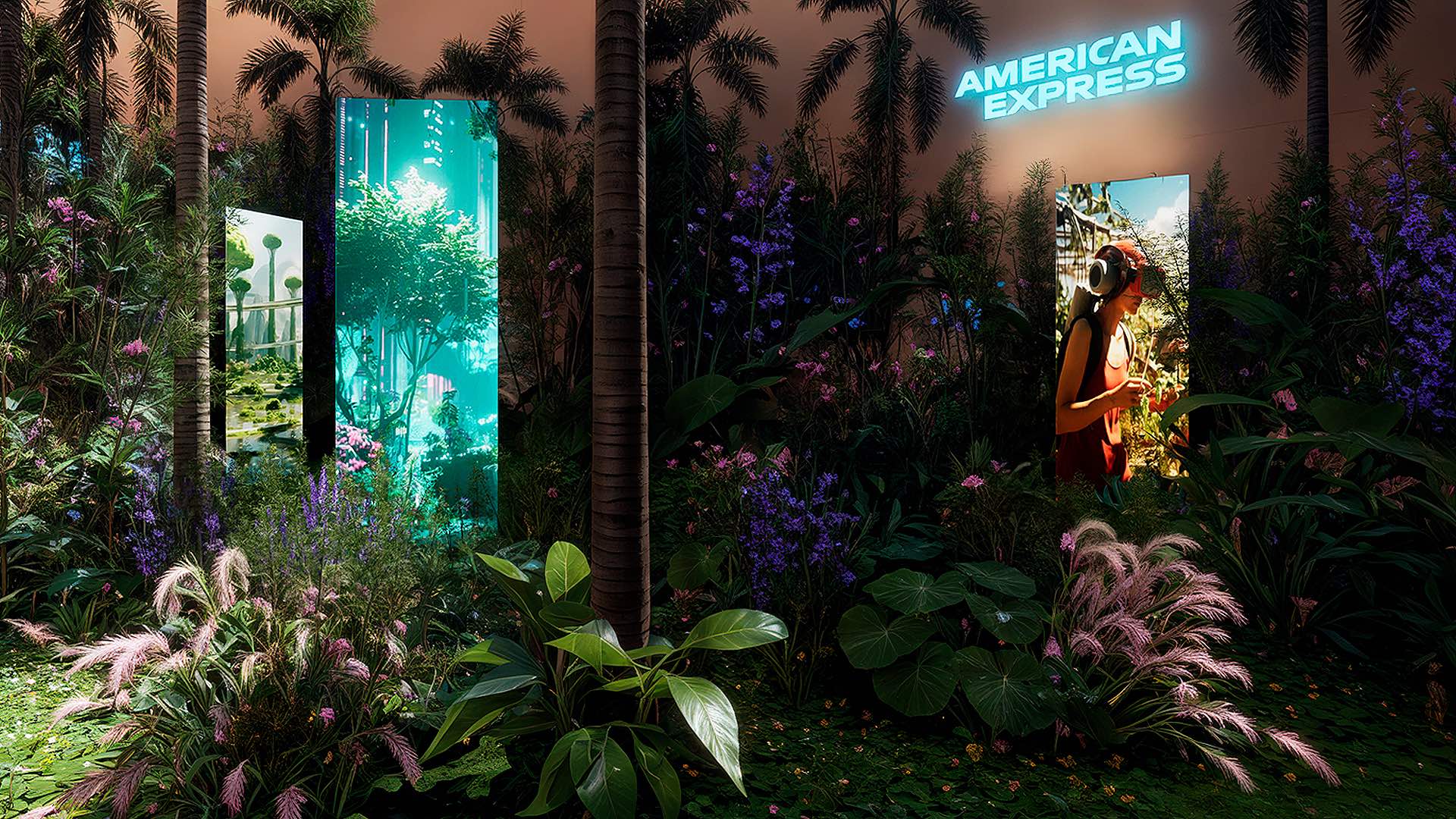 American Express - Digital Garden | Brera Design Week Brera Design Week ...