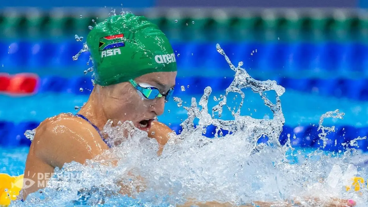 Sudafrica. SA National Aquatic Champ. Tatjana Schoenmaker (Smith): 100 ...