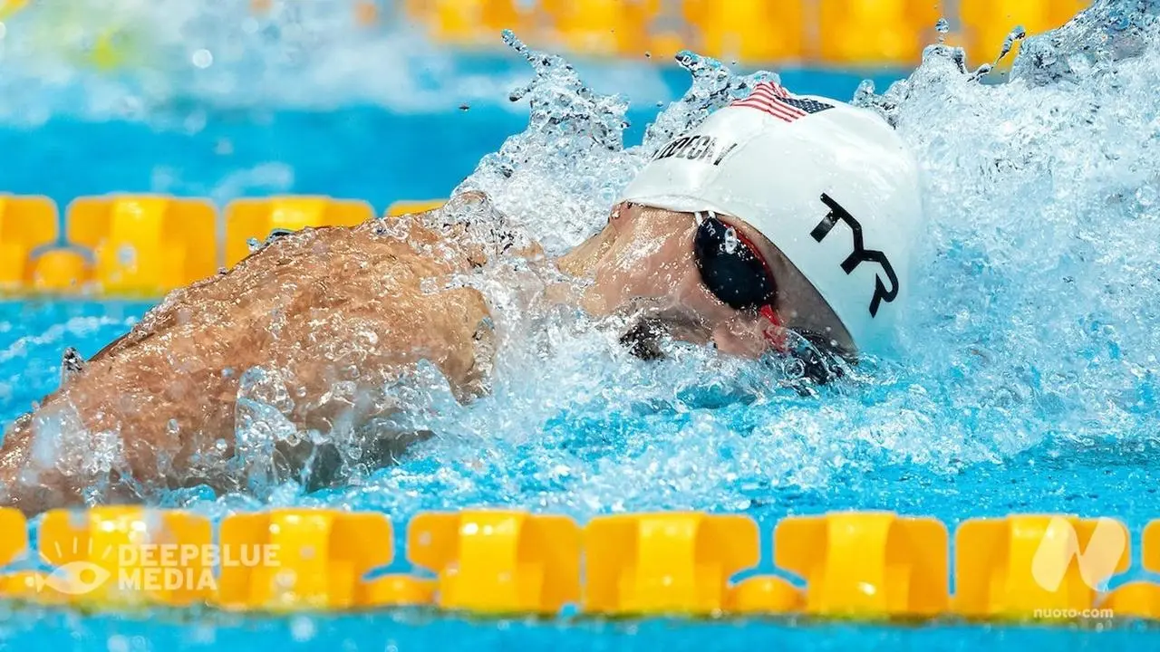 Speedo Atlanta Classic. Day 3. Katie Ledecky: 800 stile libero (8.13.56 ...