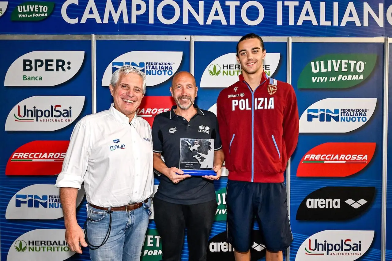 Thomas Ceccon per Alberto Burlina: "Un premio più che meritato".