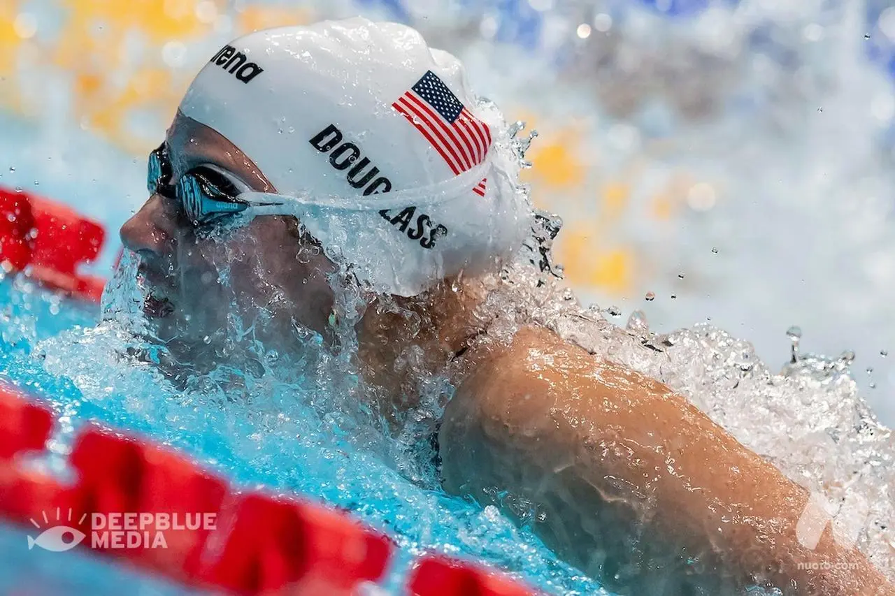 USA. National Championships conclusi. Day 5. Kate Douglass: 200 misti ...