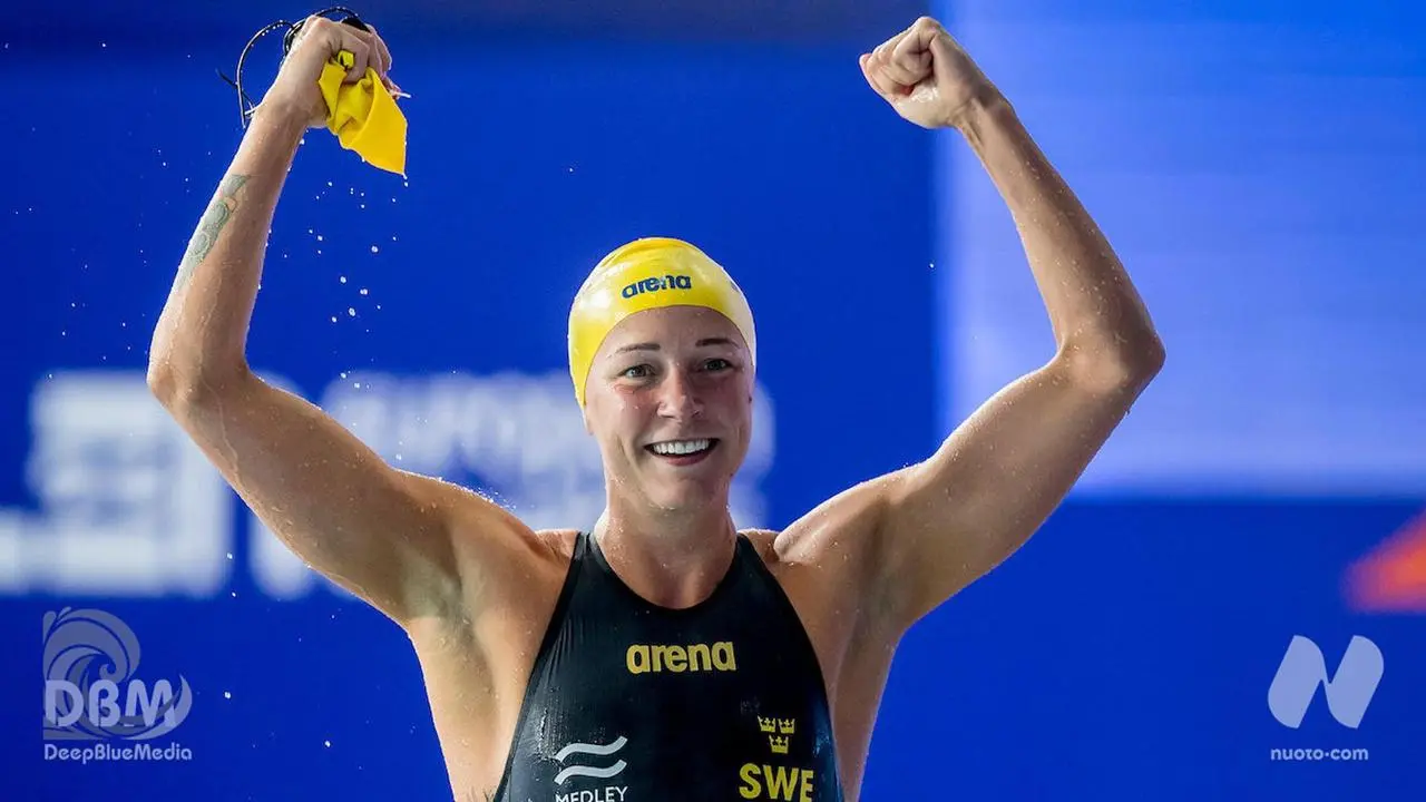 Sarah Sjöström la regina all-time dei 50 farfalla