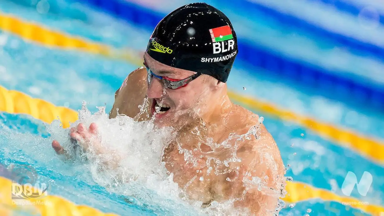 Russian Swimming Cup di Kazan. Day 3. 50 rana: Ilya Shymanovich 26.45 ...