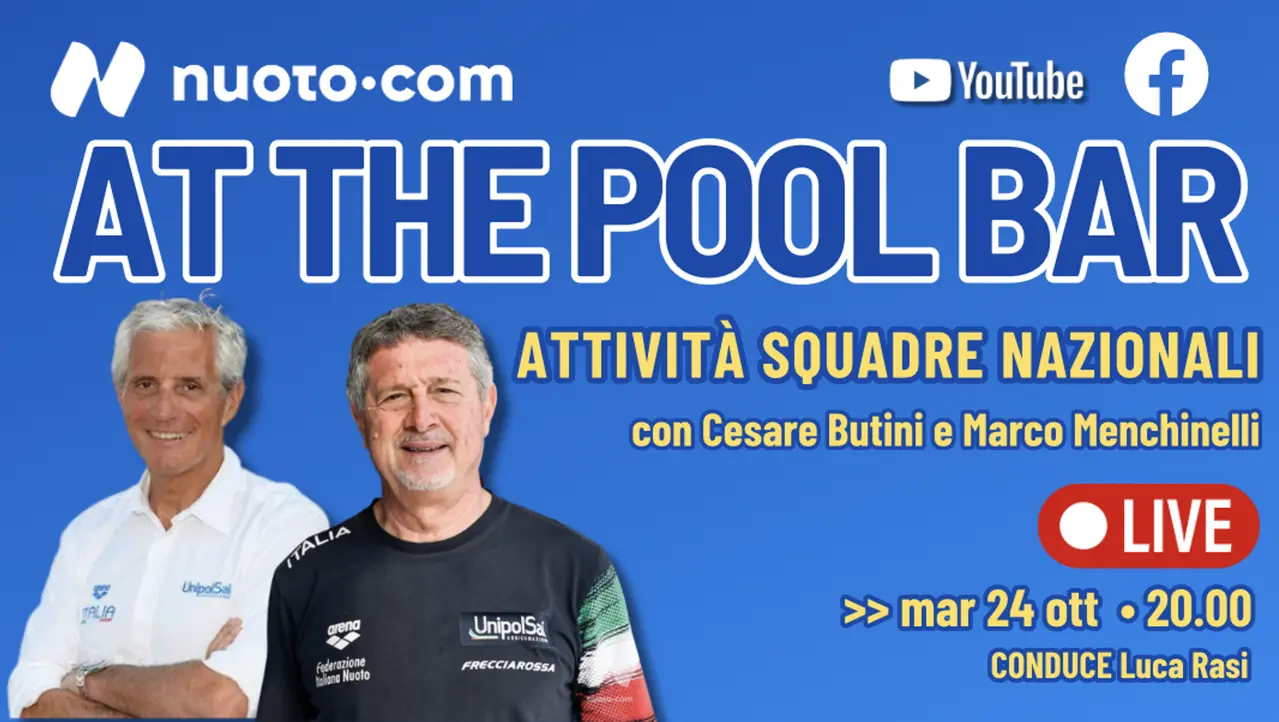 Torna "At The Pool Bar" con Cesare Butini e Marco Menchinelli.