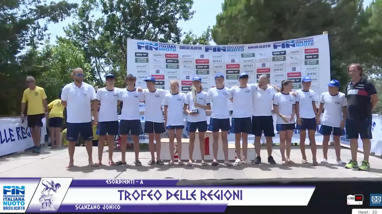 Concluso il XXVI Trofeo delle Regioni di Scanzano Jonico. Vince il Veneto.