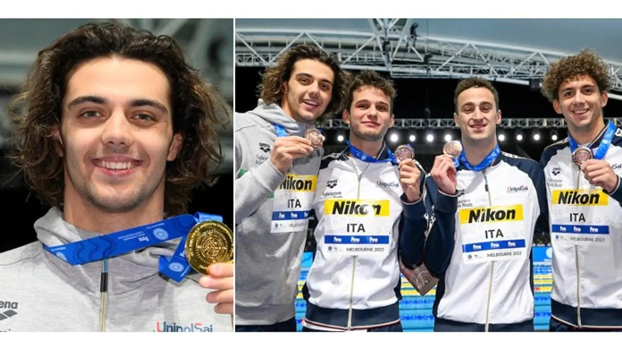 Melbourne. Day 4. Thomas Ceccon campione del mondo dei 100 misti (50.97 ...