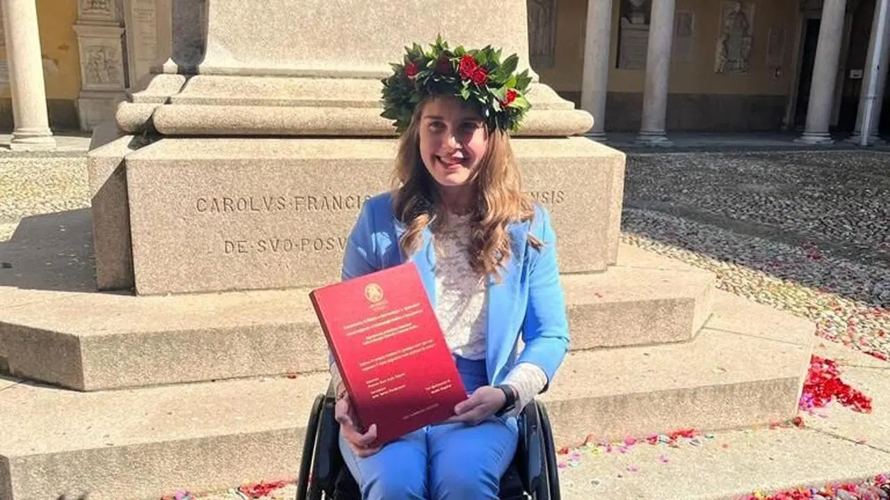 Monica Boggioni, dottoressa magistrale da 110 e lode in biotecnologie ...