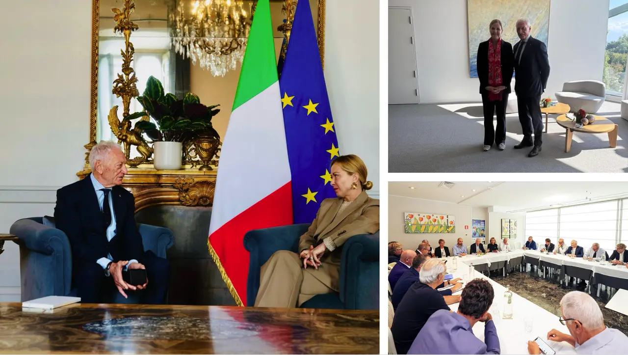 Il presidente CONI Luciano Buonfiglio incontro i Presidenti di Comitato