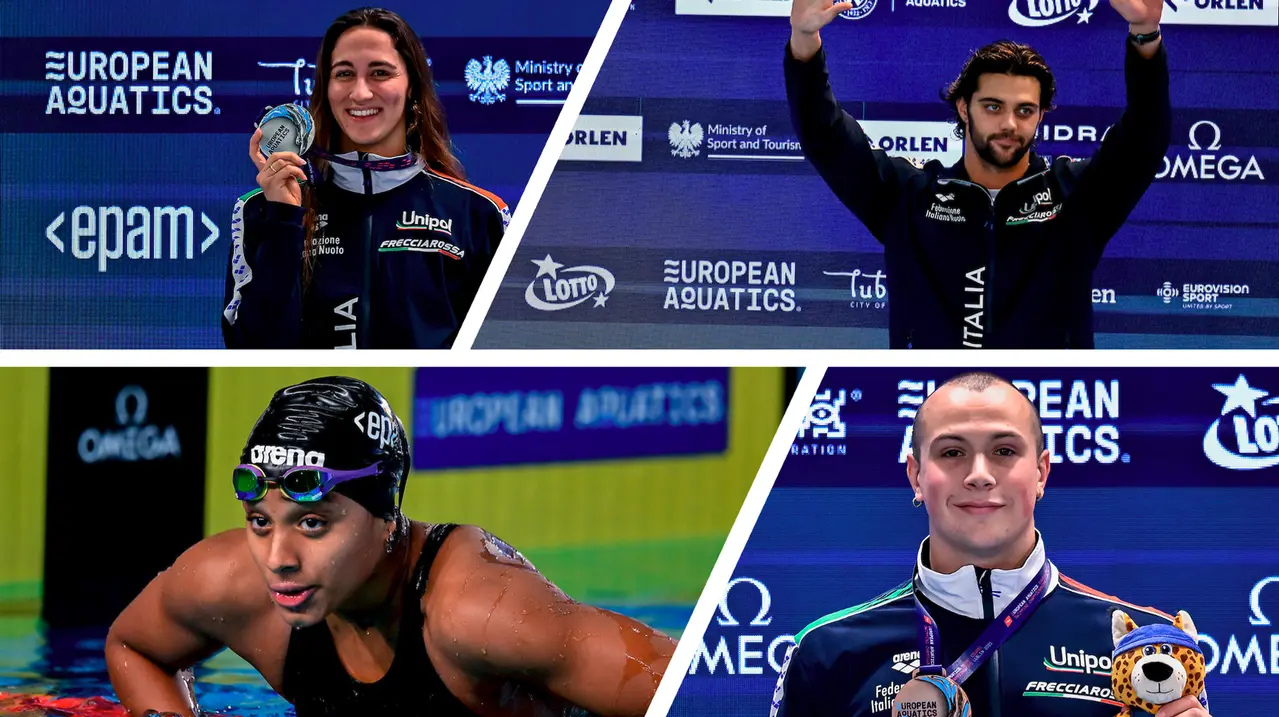 Europeo V25. DAY 4 PM. Thomas Ceccon d'Oro, Simona Quadarella d'argento ...