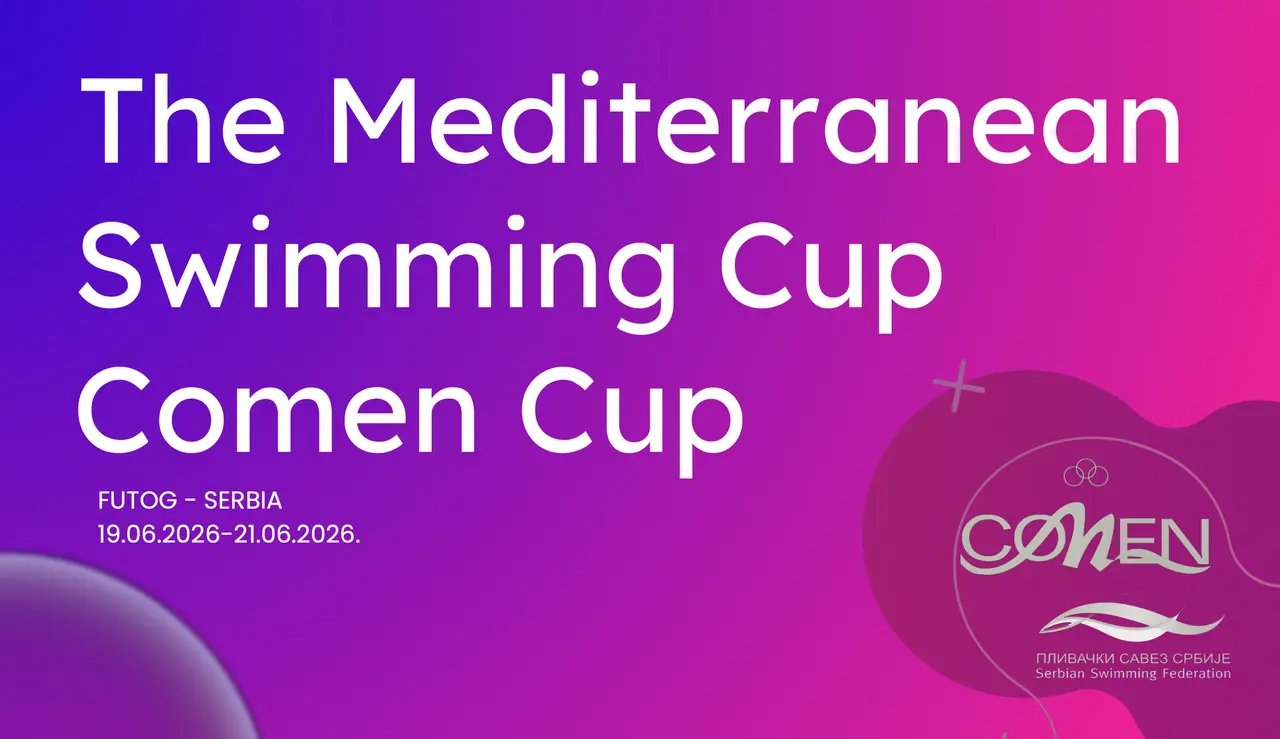 La Mediterranean Swimming Cup - Comen Cup spostata a Novi Sad (Serbia)